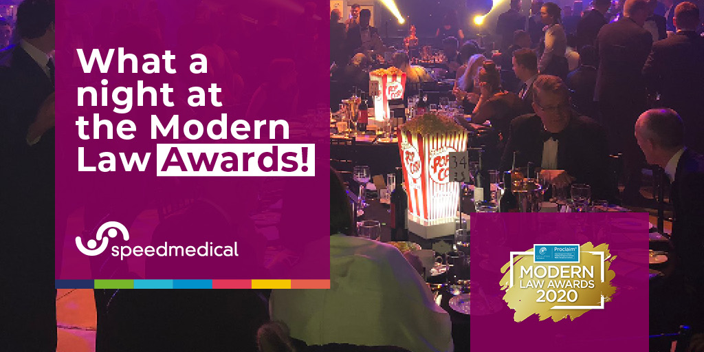 What a night at the Modern Law Awards! | Speed Medical